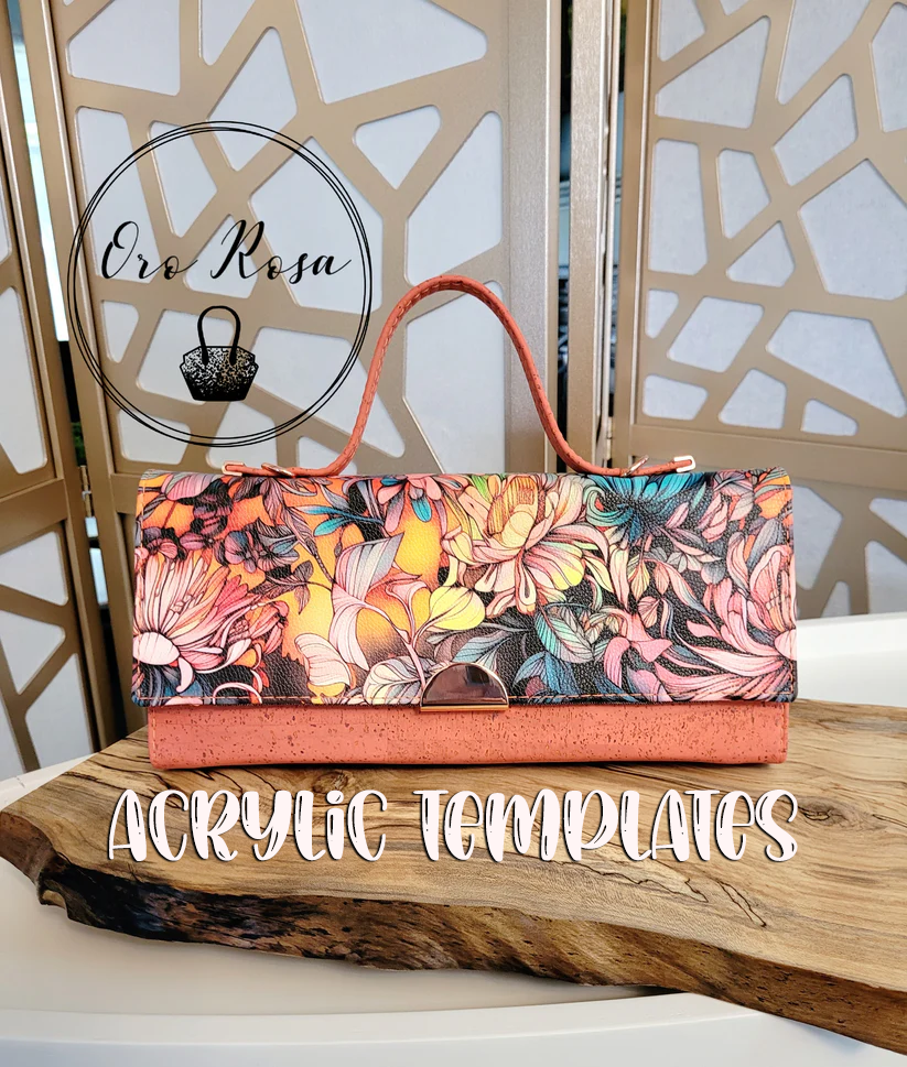 Cressida East West Bag - Oro Rosa - Acrylic Template – BryMaxx Precision