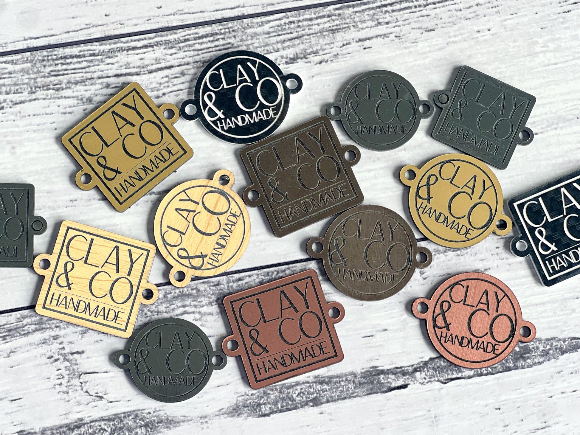 Metal Look Logo Plaques/Tags – BryMaxx Precision