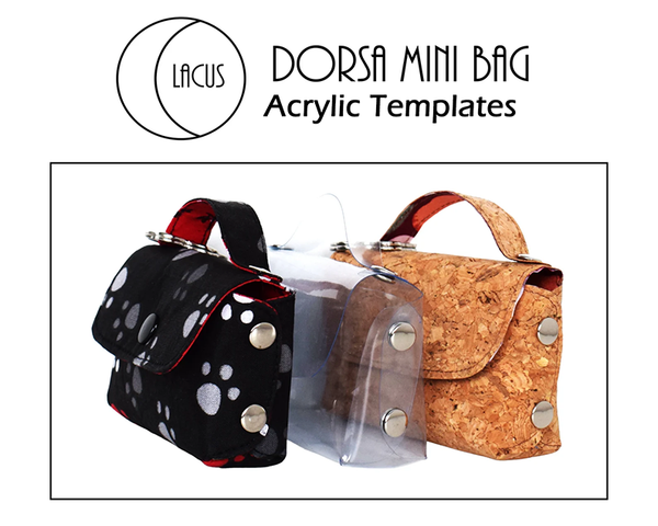 Dorsa Mini Bag - Acrylic Templates - Lacus Bags – BryMaxx Precision