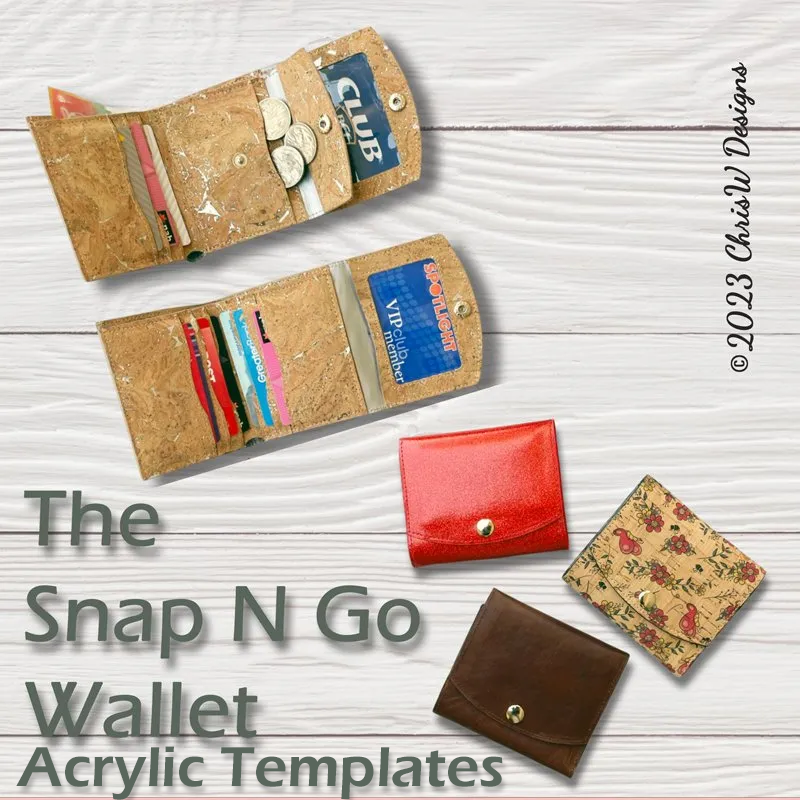 Snap and Go Wallet - ChrisW Designs - Acrylic Template – BryMaxx Precision